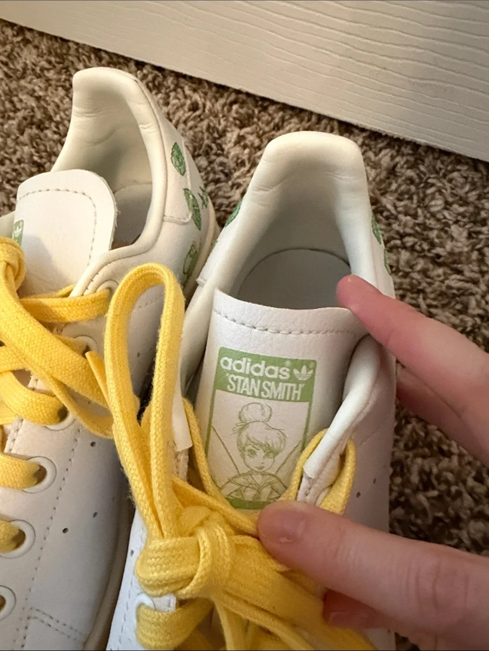 adidas | Shoes | Tinkerbell And Peter Pan Adidas Stan Smith Shoe Disney ...